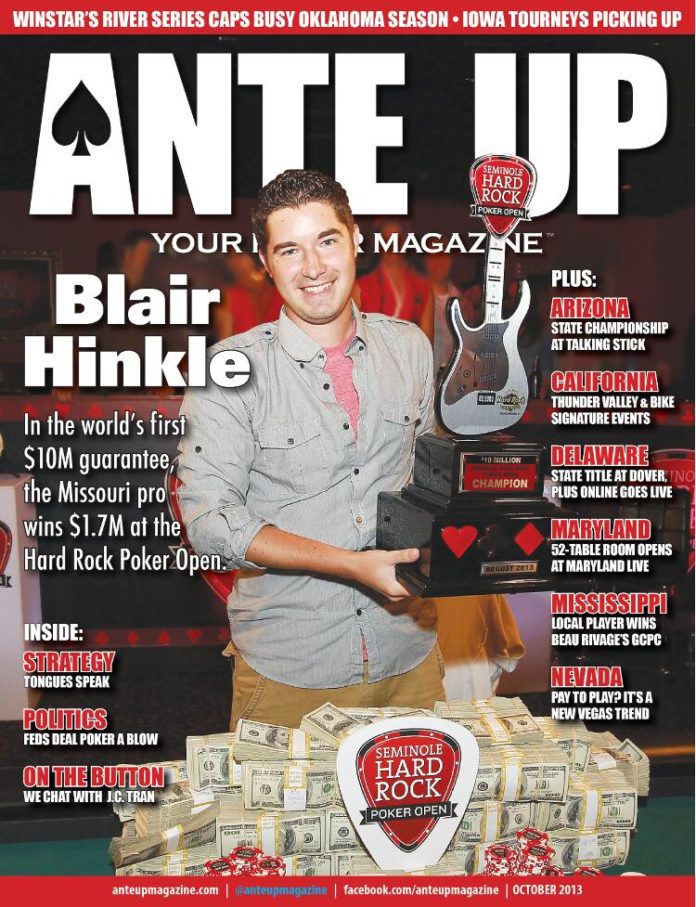 October 2013 Issue | Ante Up Magazine